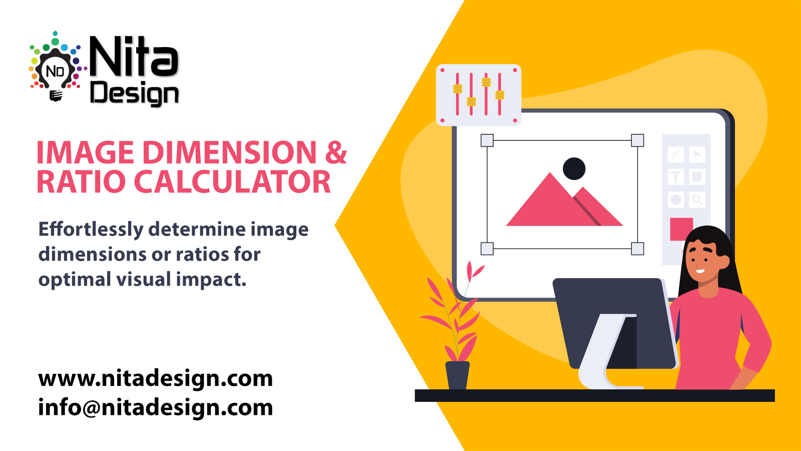Image Dimension & Ratio Calculator: Precision Tool for Designers